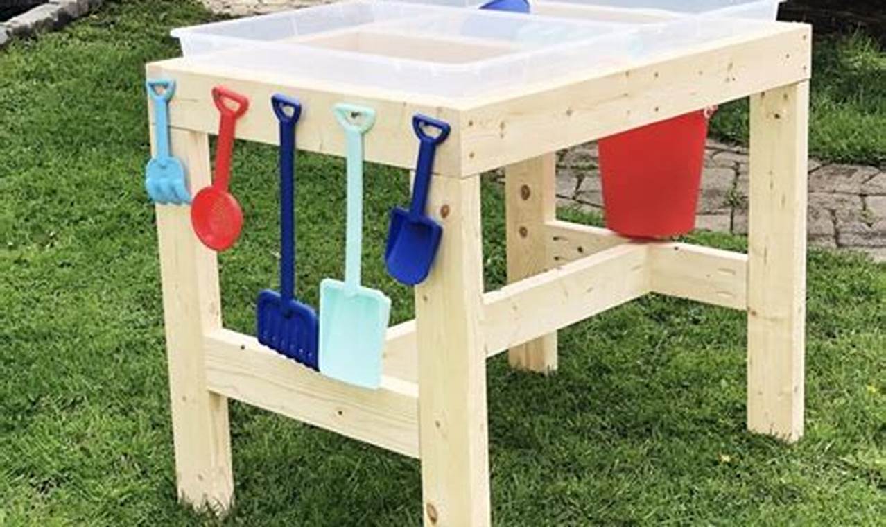 Easy DIY Sensory Table Ideas + Plans [Project Guide]
