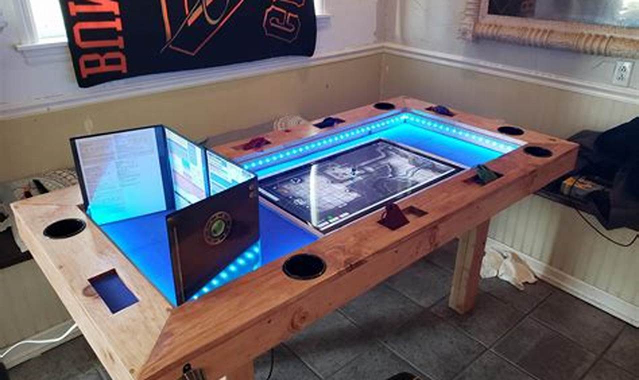 Build a DIY D&D Table: Epic Gaming Table Builds