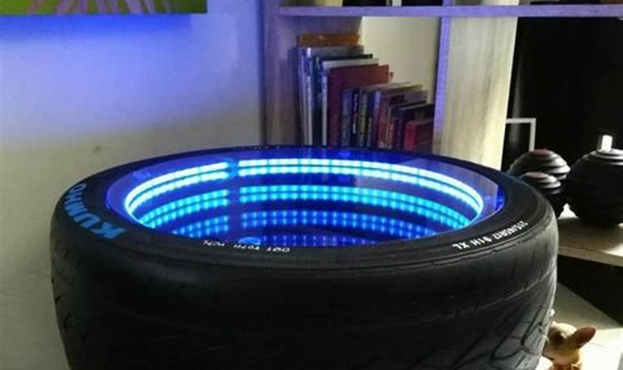 Easy DIY Tire Table Ideas: Upcycled Tables On A Budget!
