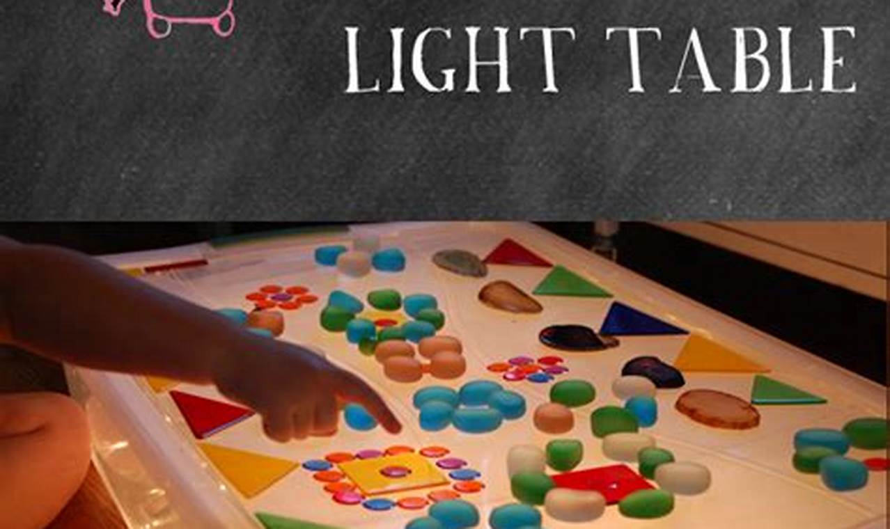 Build Your Own! DIY Light Table Plans & Ideas