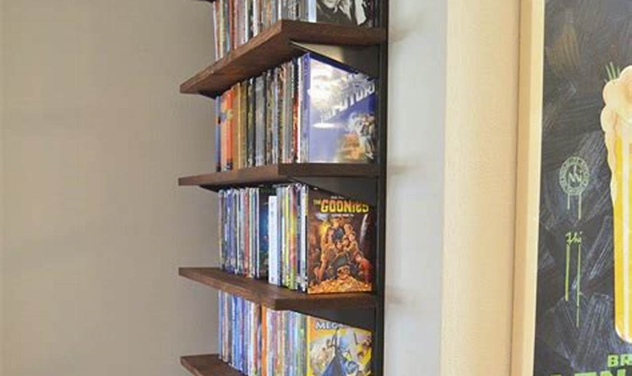 Build Your Own: DIY DVD Holder Solutions + Ideas