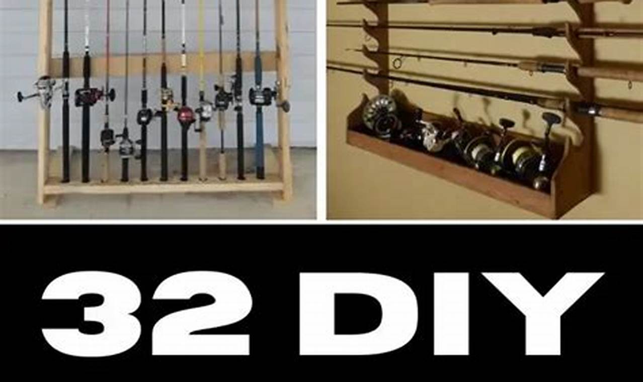 Easy DIY Fishing Rod Holder Plans + Build Yours!