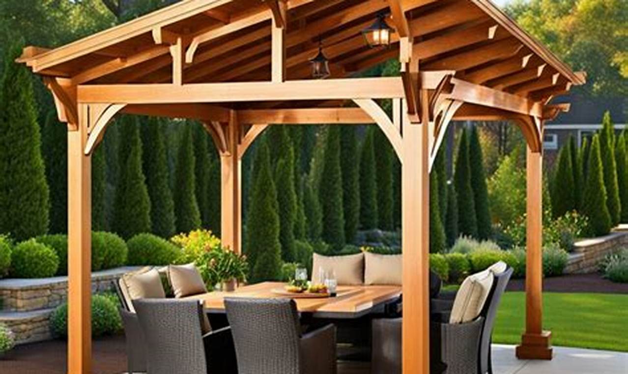 Easy DIY Backyard Pavilion Ideas: Plans & More