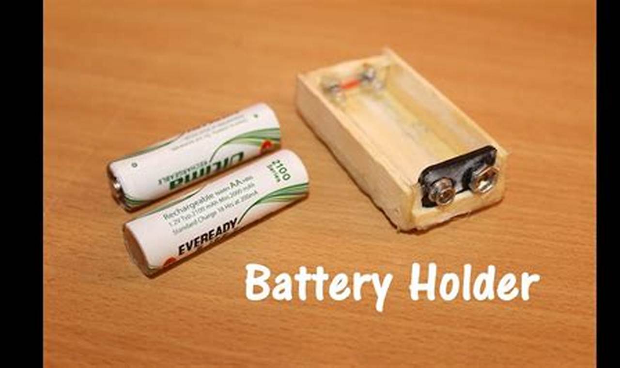 Build a Simple 3 Battery Holder DIY Project: Easy Guide