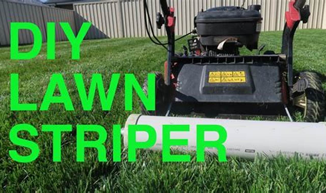 Level Up Your Lawn: DIY Lawn Striping Kit Made Easy