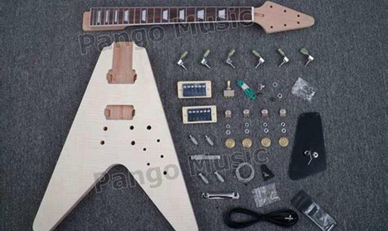 Build Your Dream: DIY Flying V Guitar Kit Guide
