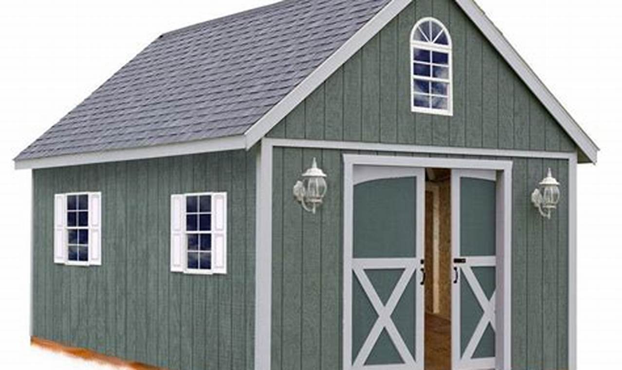 Budget 12x20 DIY Shed Kits: Build Your Dream Shed!