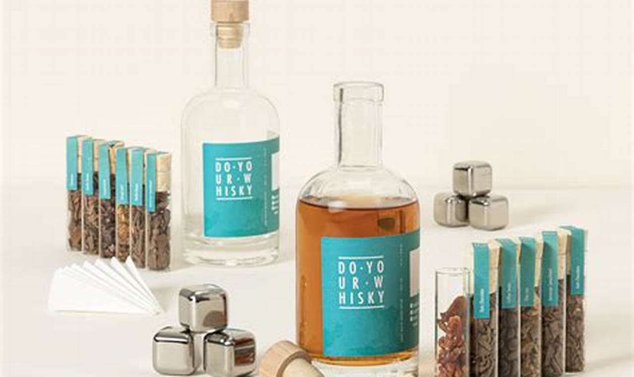 Craft Your Own: DIY Whiskey Kit Creations