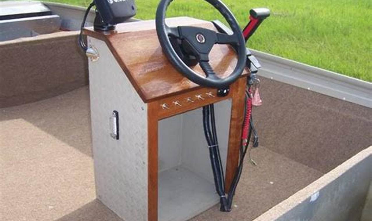 Build Your Dream: DIY Aluminum Boat Console Kit Guide