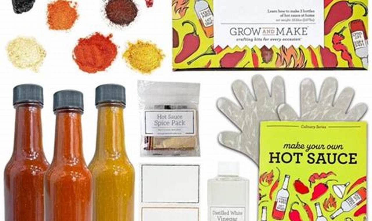 Spice Up Your Life: DIY Hot Sauce Kit Creations!
