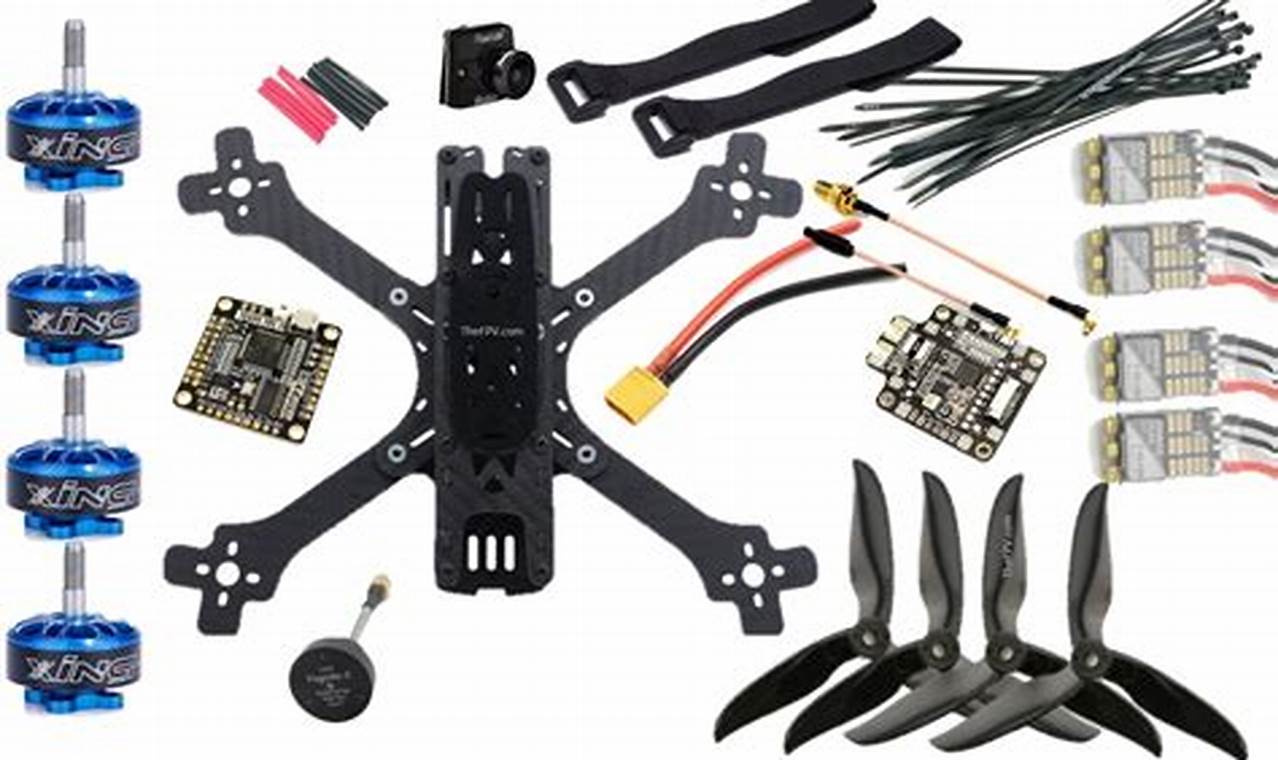 Build Your Own FPV DIY Drone Kit: Fly High!