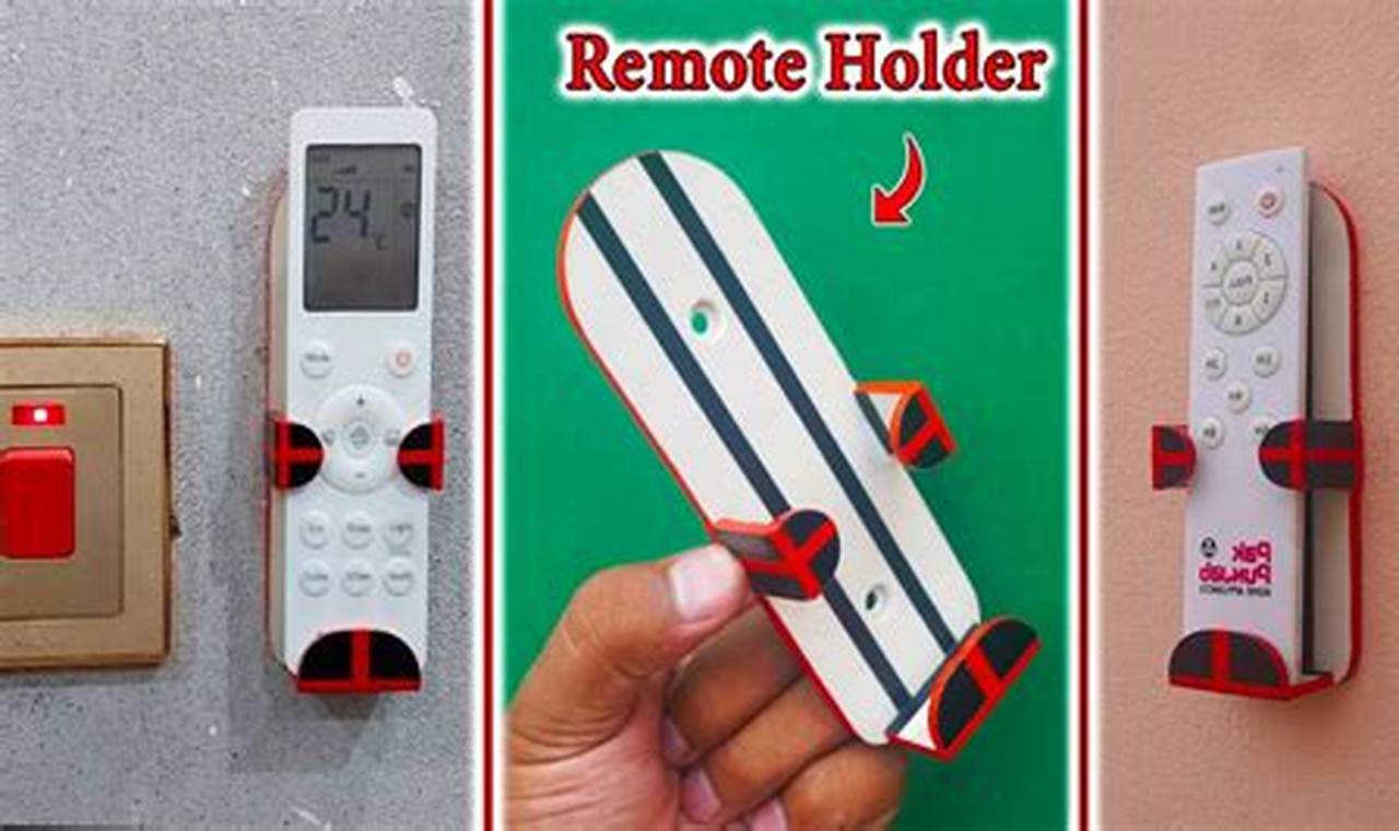 Easy DIY Remote Holder Ideas: Build Your Own Today!