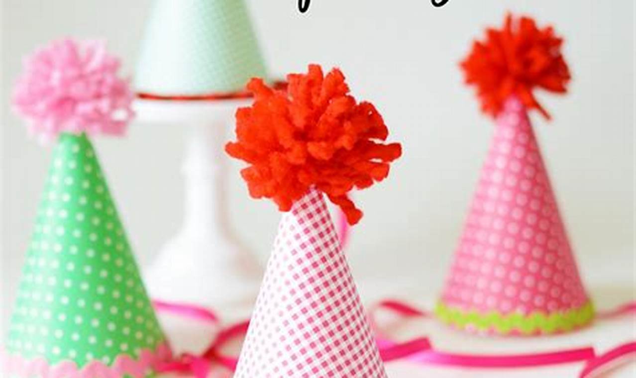 Easy DIY Party Hats: Fun & Festive Creations