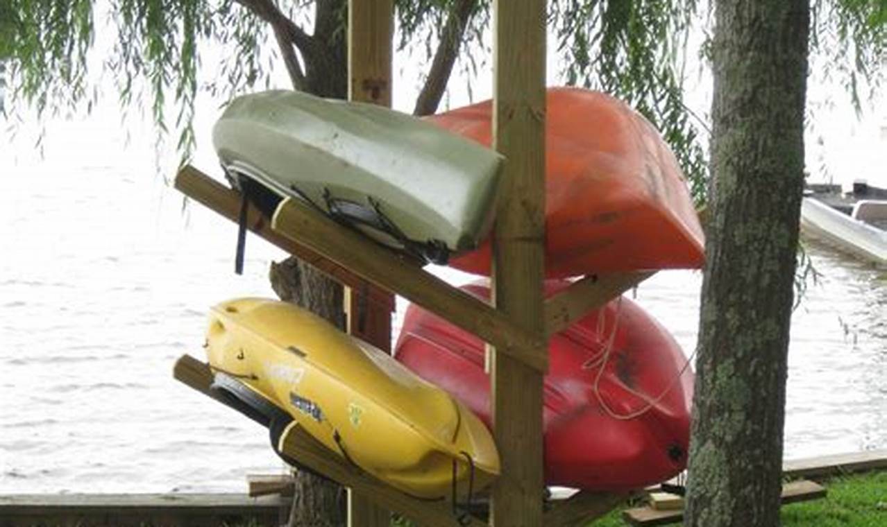 Build Your Own: DIY Kayak Rack Plans & Ideas!
