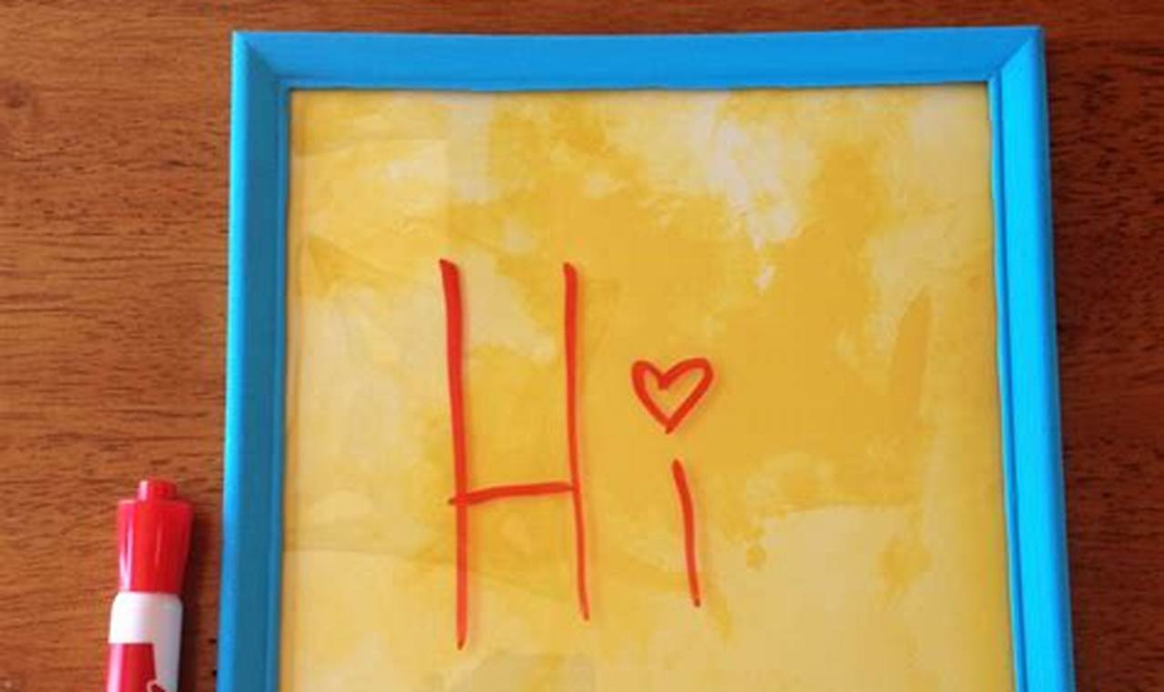 Easy DIY Dry Erase Boards: Create Your Own!
