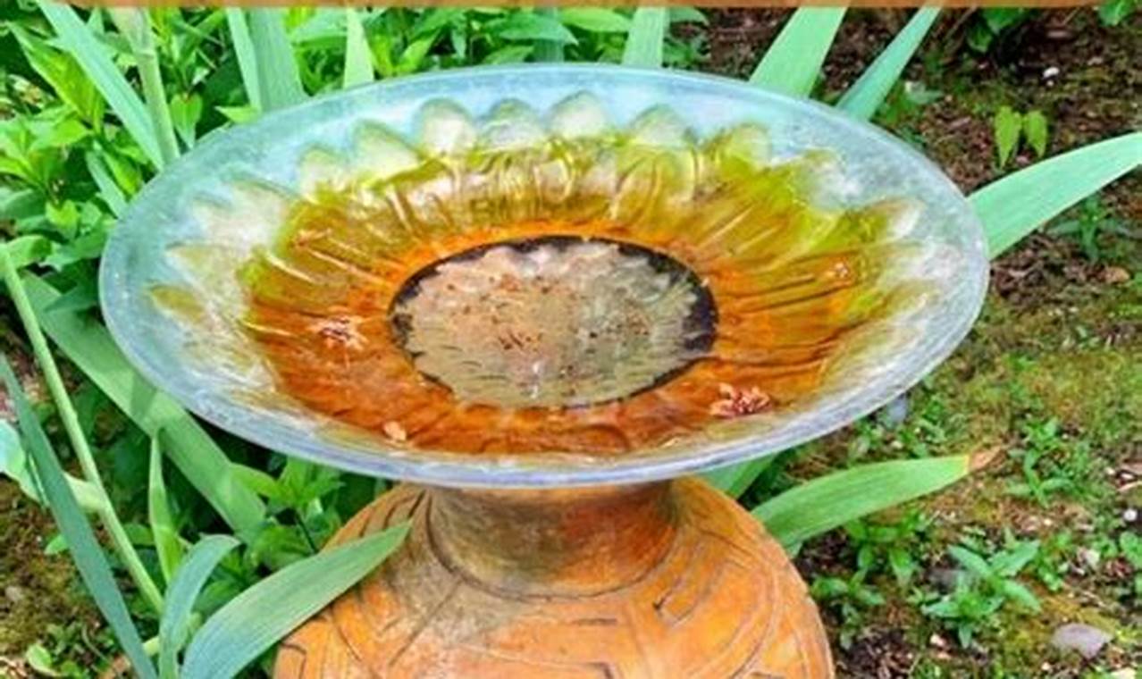 Easy DIY Bird Baths: Build a Backyard Oasis!