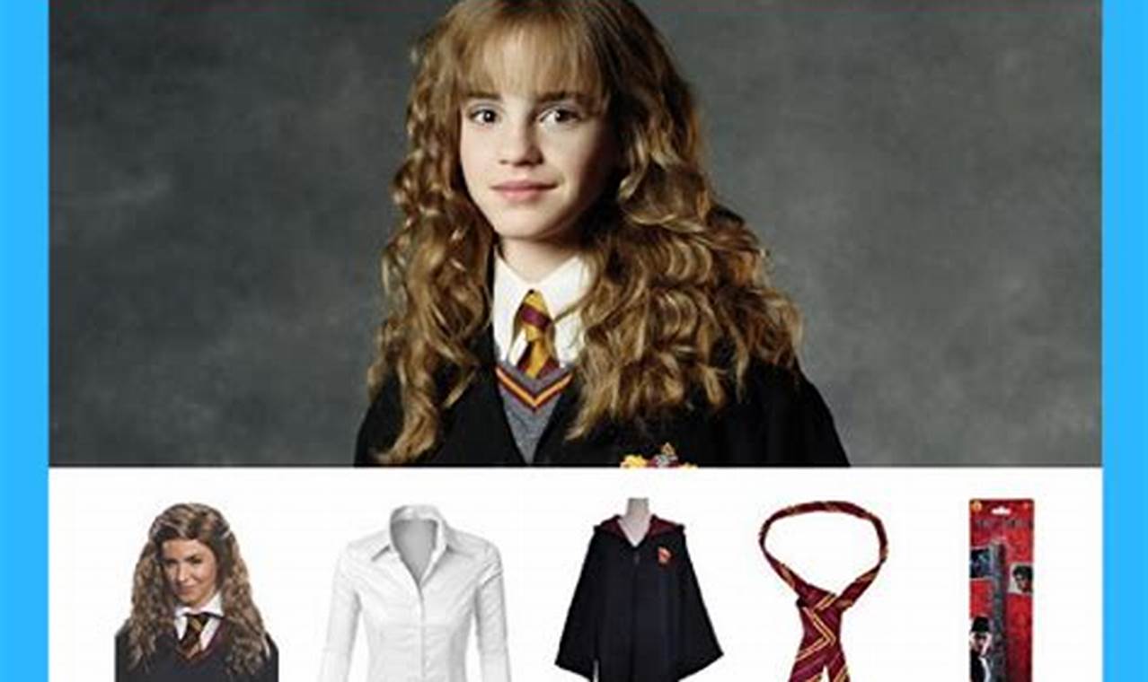 Easy Hermione Outfit DIY: Magical Style on a Budget!