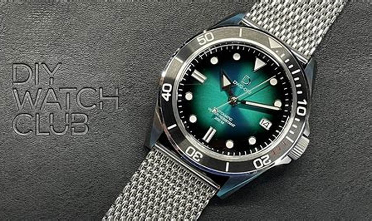 Build Your Own: DIY Watch Kit Timepiece Wonders!