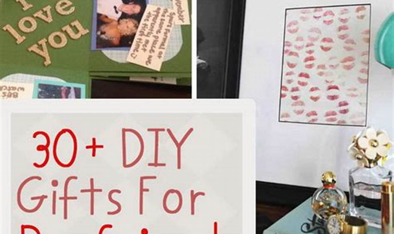 DIY Delight: Unique DIY Presents for Boyfriend They'll Love!