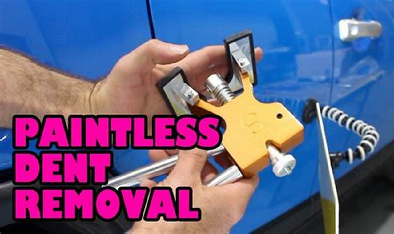 Easy DIY Paintless Dent Removal: A Complete Guide & Tips