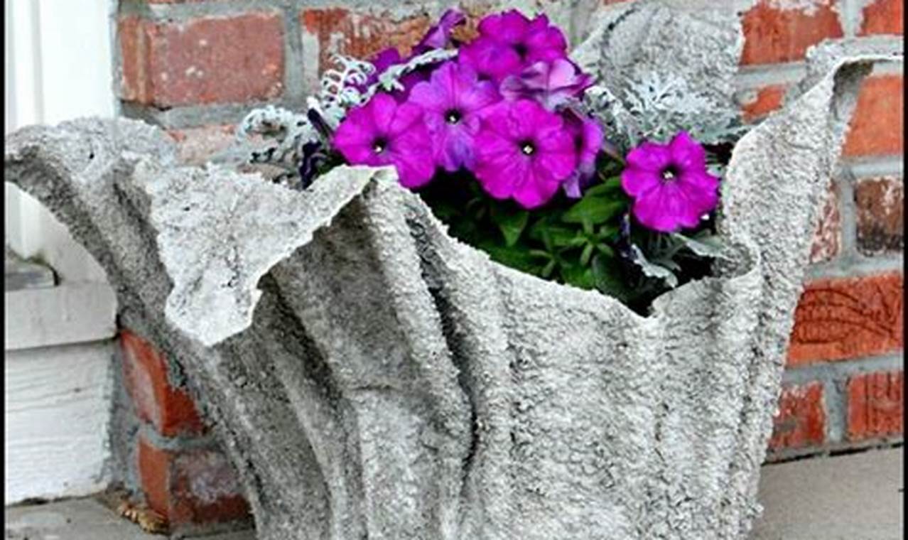 Easy Concrete Pots DIY: Your Garden's Best!