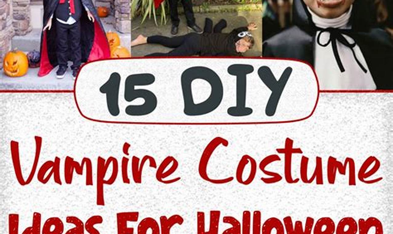 DIY Vampire Outfit Ideas + Spooky Style Guide