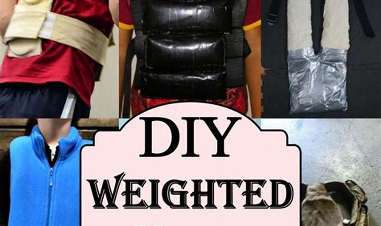 Build a Better DIY Weighted Vest: A DIY Guide