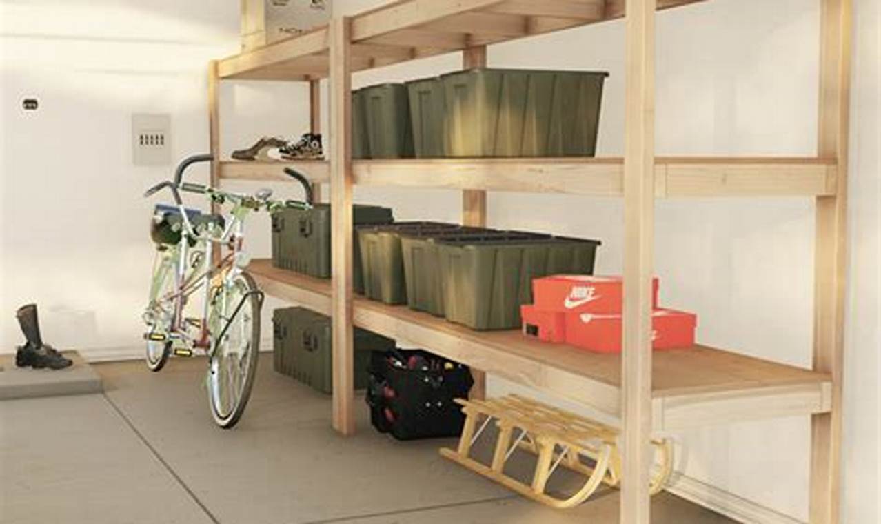 Build Your Own DIY Garage Racks: Plans & Ideas