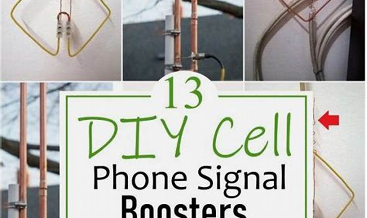 Boost Signal: DIY Cell Phone Booster Guide (Easy!)