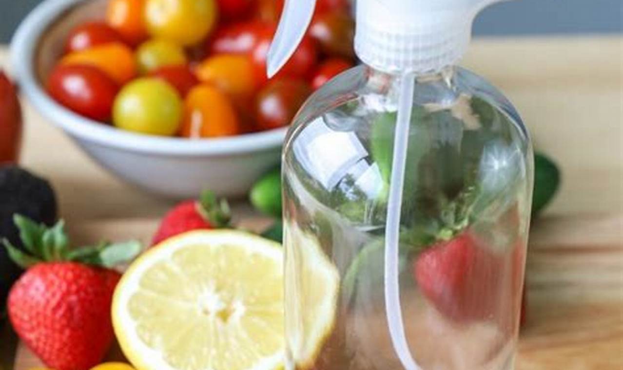 Easy DIY Vegetable Wash Recipe: Natural & Clean!
