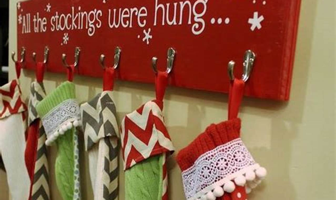 Easy DIY Stocking Hanger Ideas: Festive & Sturdy