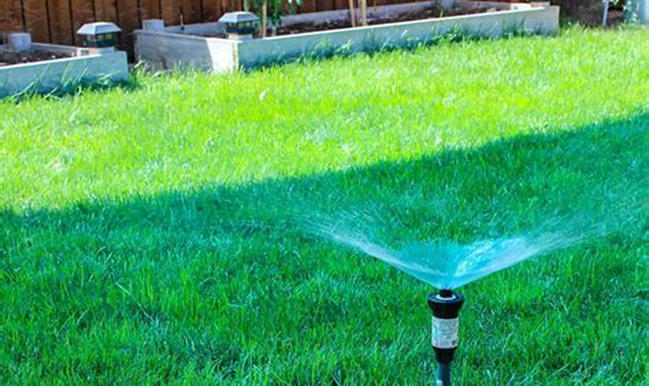 Easy DIY Above Ground Sprinkler System Install