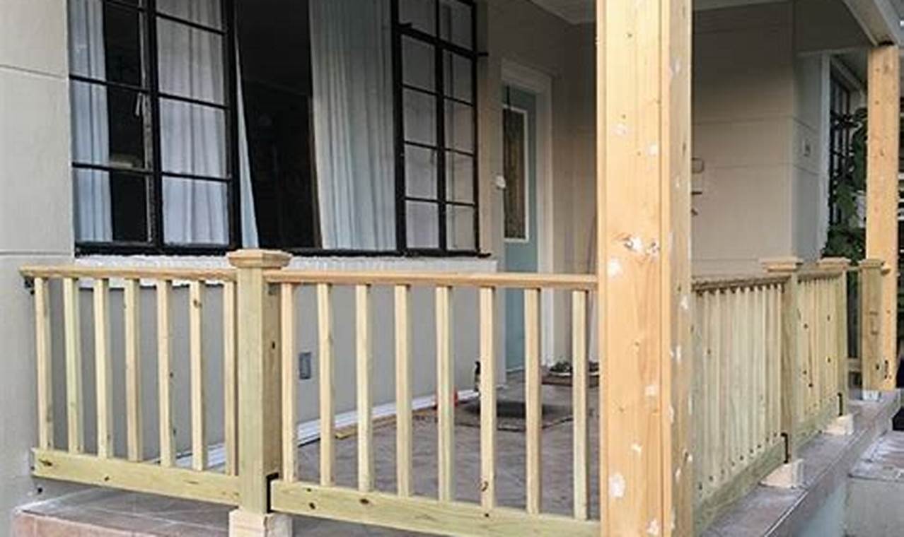 Easy DIY Porch Railing Ideas: Build Your Own!
