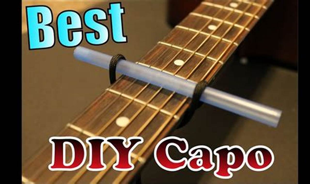 Easy DIY Capo Guide: Build Your Own Guitar Capo!