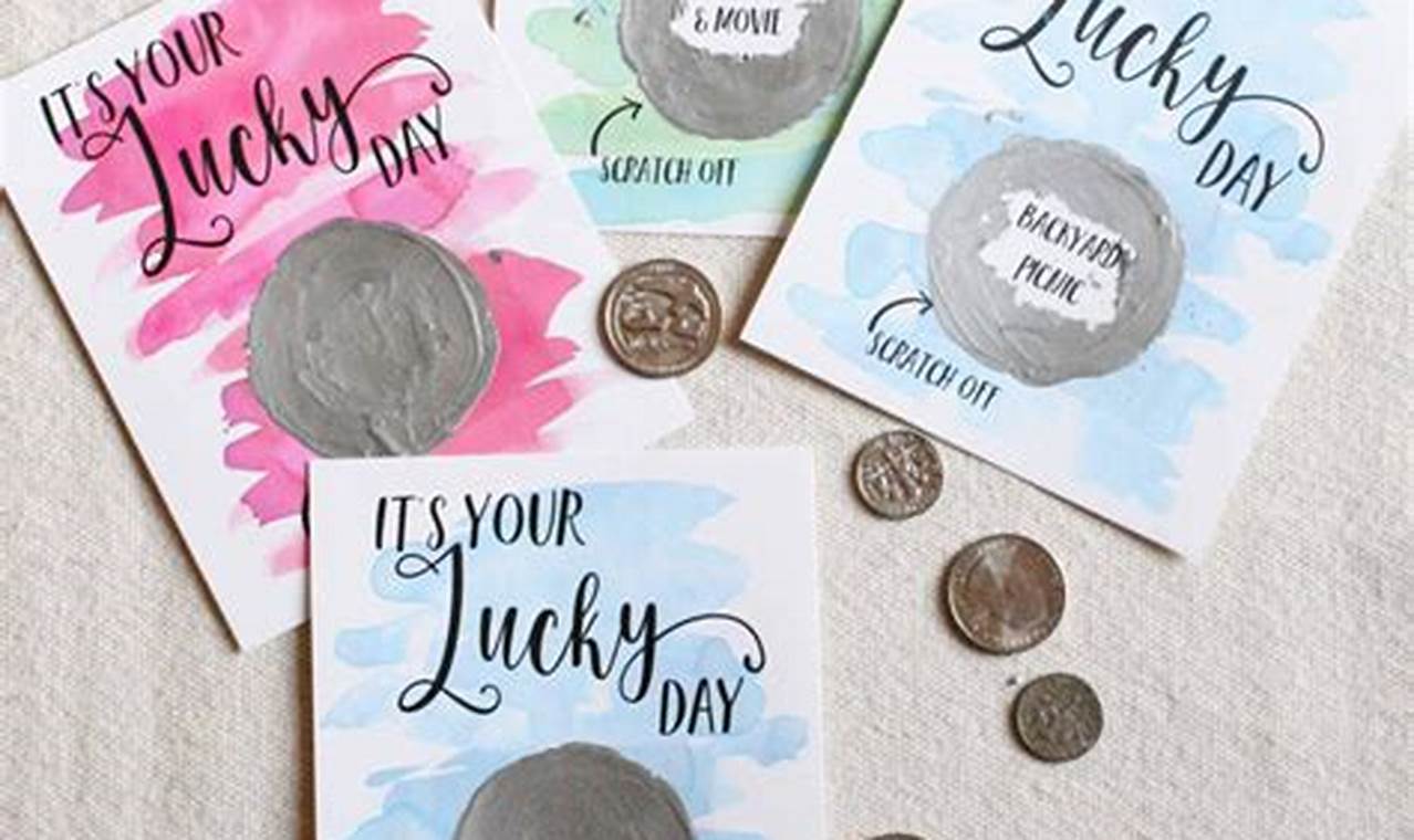 Create Your Own: DIY Scratch Off Cards & Crafts