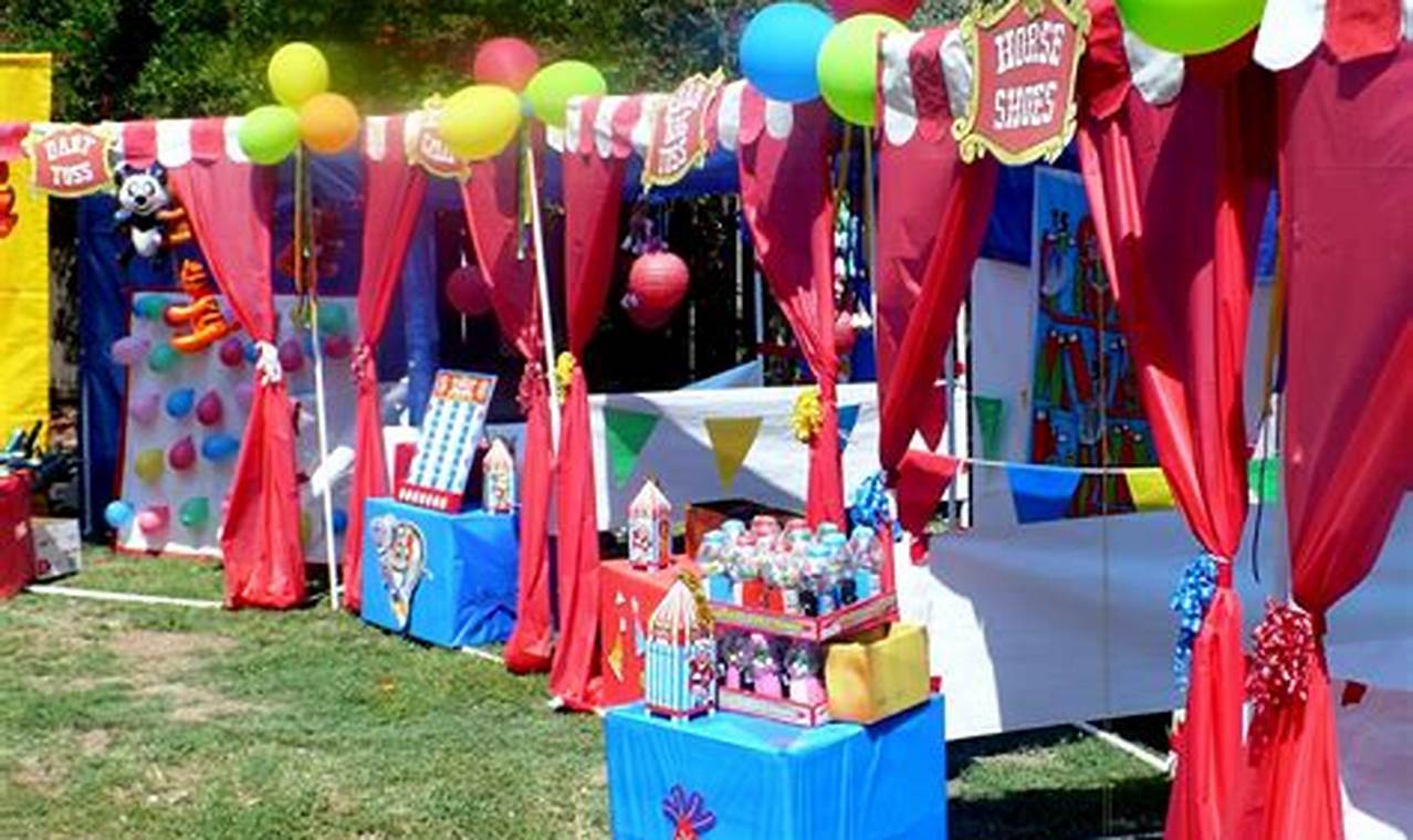 DIY Carnival Booths: Easy Games You Can Build!