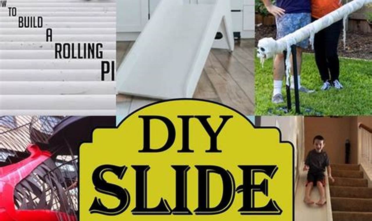 Build a Safe DIY Slide: Plans & Ideas