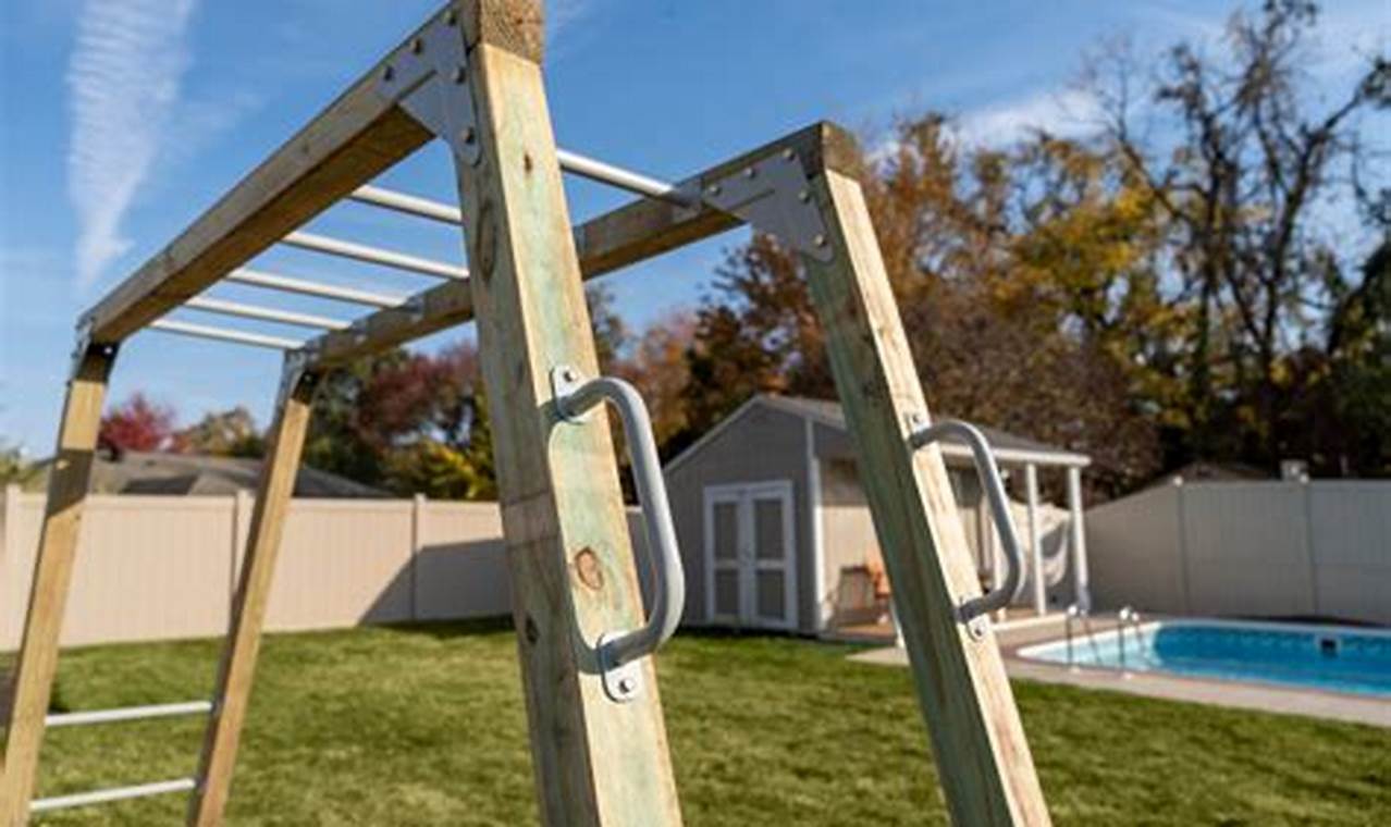 Build Your Own! DIY Monkey Bars: A Fun Project