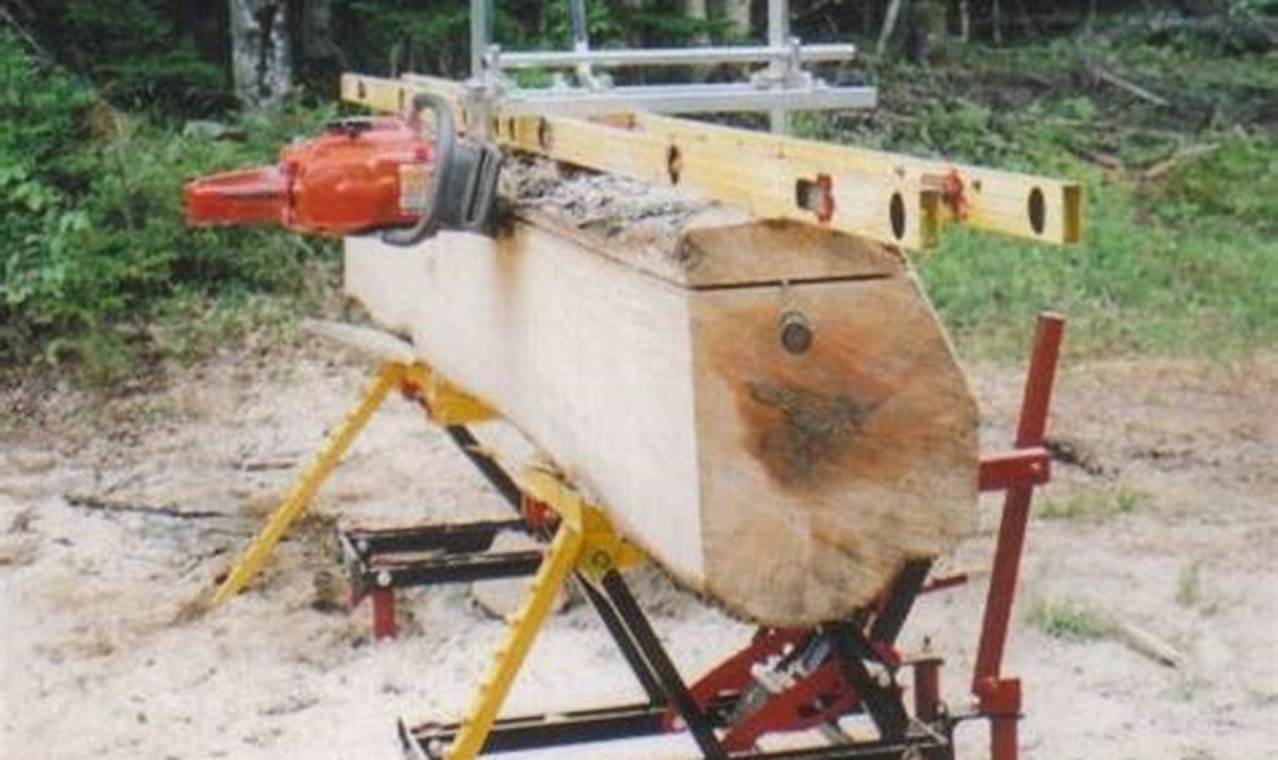 Alaskan DIY: Build Your Chainsaw Mill [Guide]