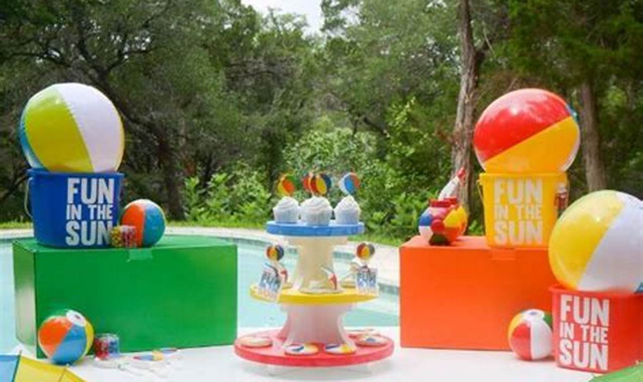 Fun & Fab DIY Pool Party Decorations You'll Love!