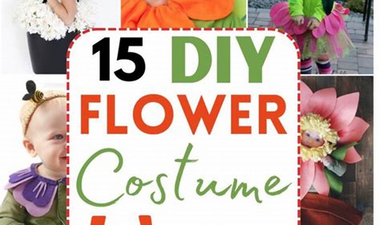 Easy DIY Flower Costume Ideas: Bloom On a Budget!