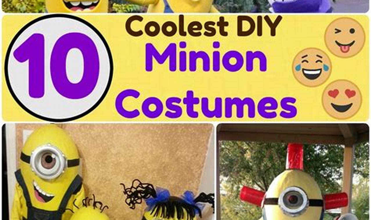 Easy Minions DIY Costume Ideas: Fun & Cheap Costumes!