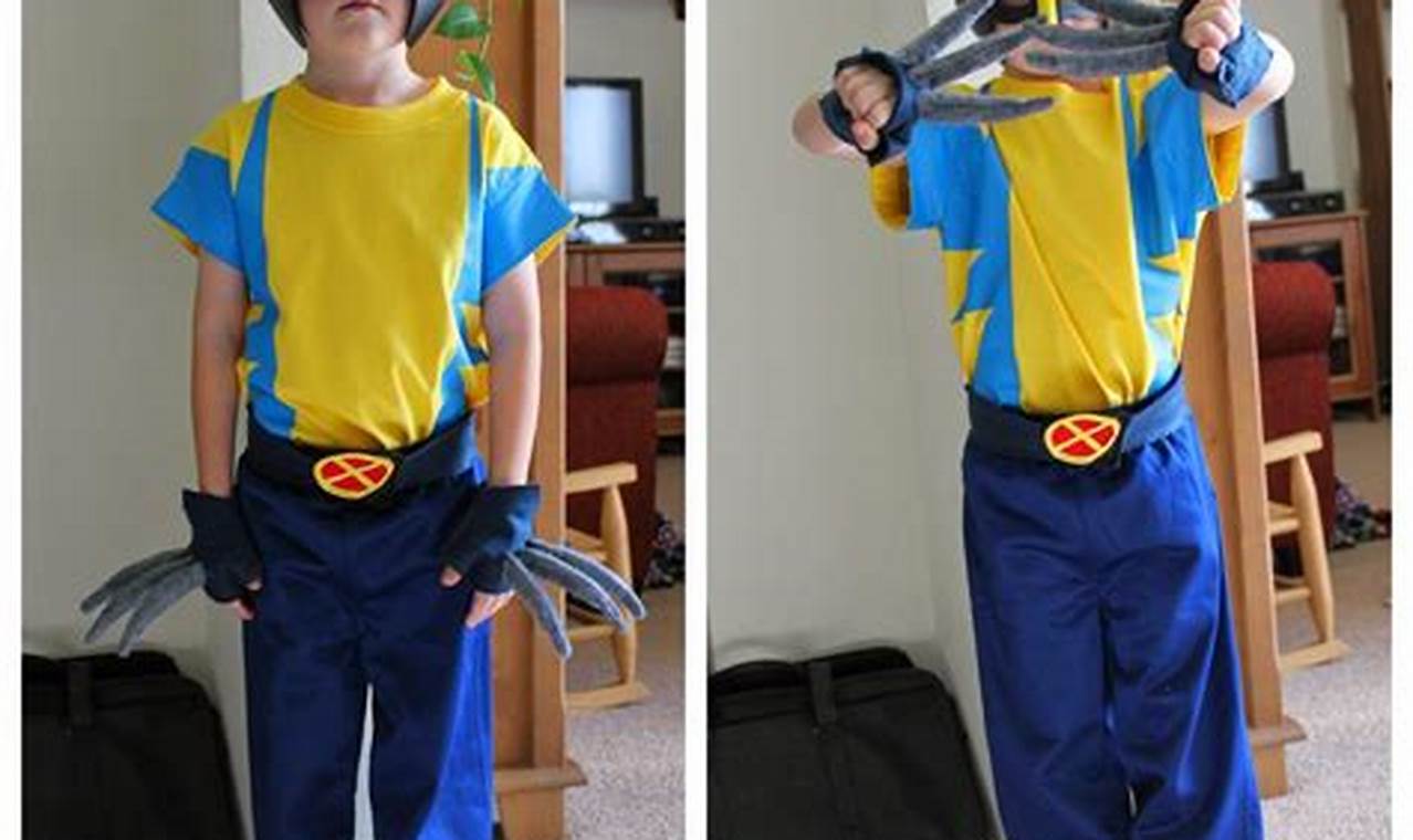Easy DIY Wolverine Costume: Claws, Suit & More!