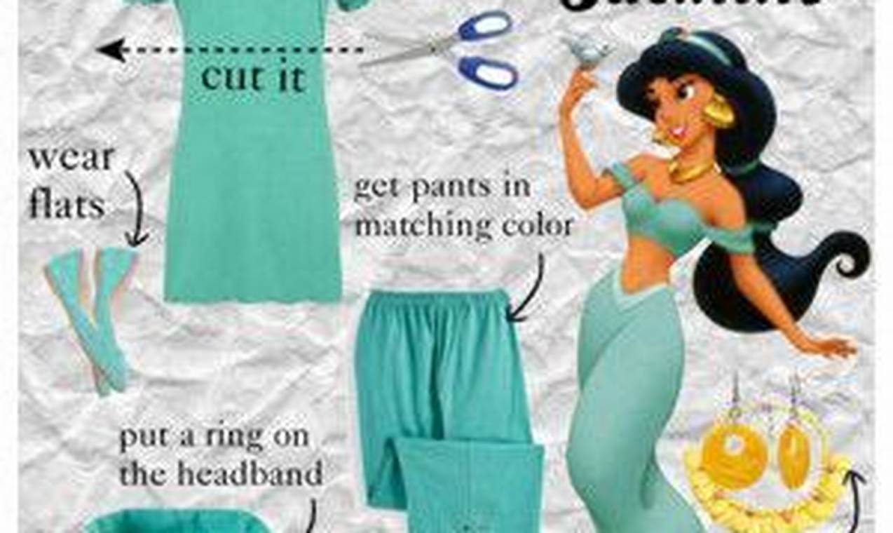 Make Your Own: DIY Jasmine Costume Ideas + Tips!