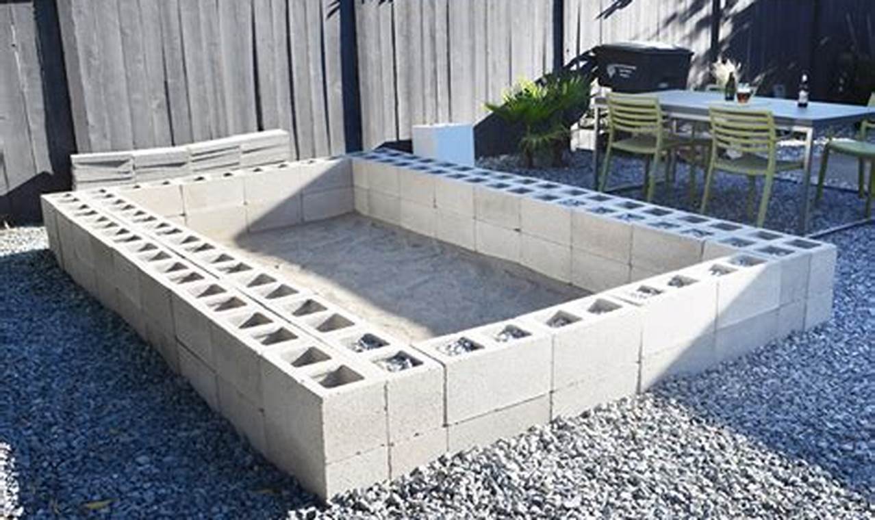DIY Cinder Block Pool: Build Your Own Backyard Oasis!