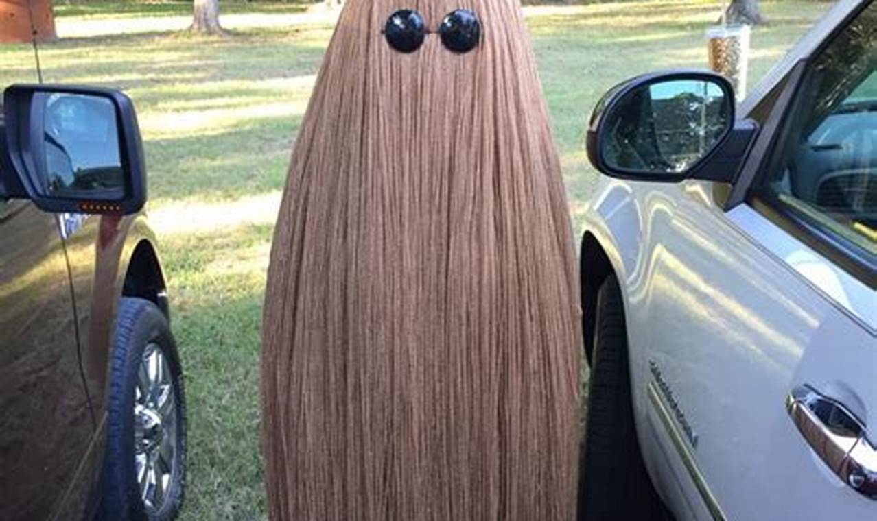 Cousin It Costume Diy