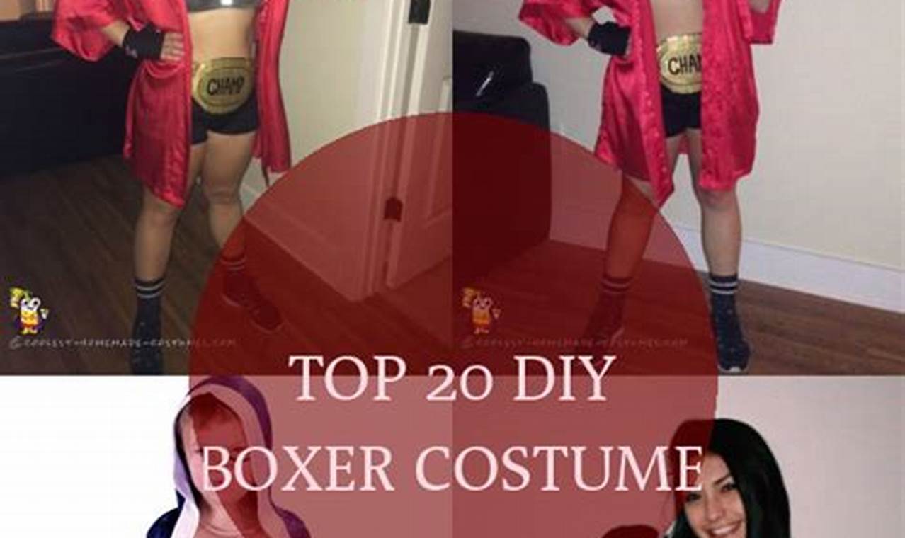 Easy DIY Boxer Costume: Ring-Ready Look for Less!