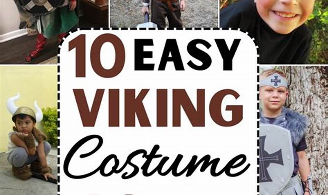 DIY Vikings Costumes: Create Your Own Norse Warrior Look!