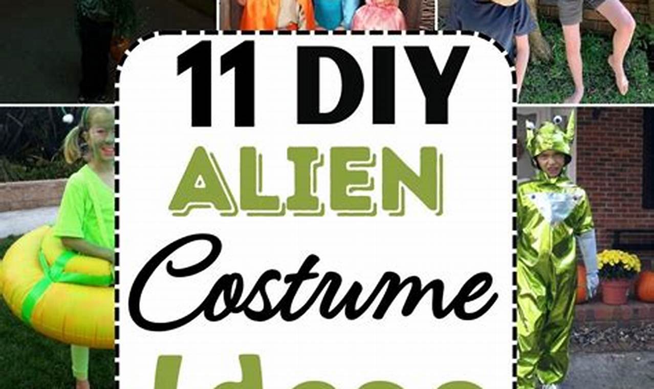 Easy DIY Alien Costumes: Out of This World Looks!