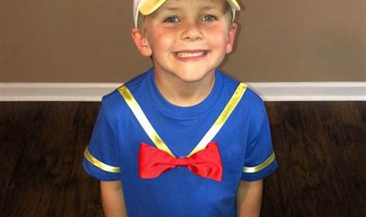 Easy DIY Donald Duck Costume: A Fun, Fast How-To!